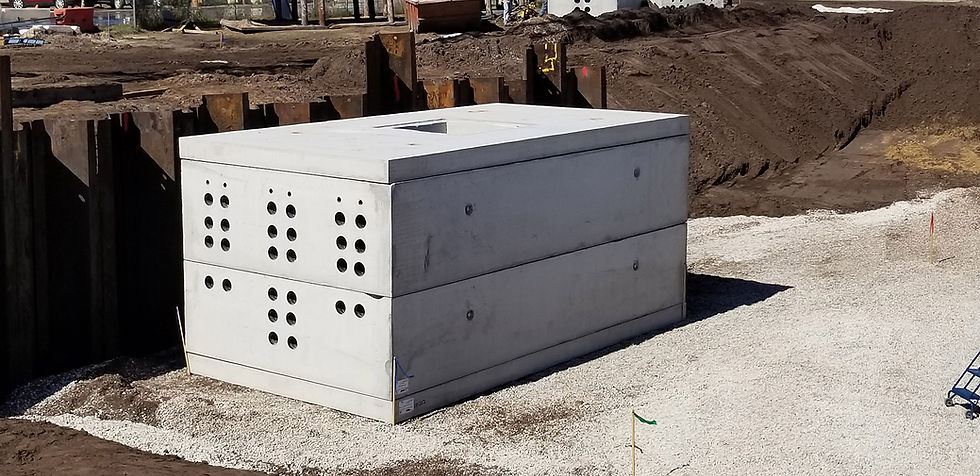 Lindsay Precast | All Products | Precast & Fabrication | Utility & Electrical | Skid Mounted ...